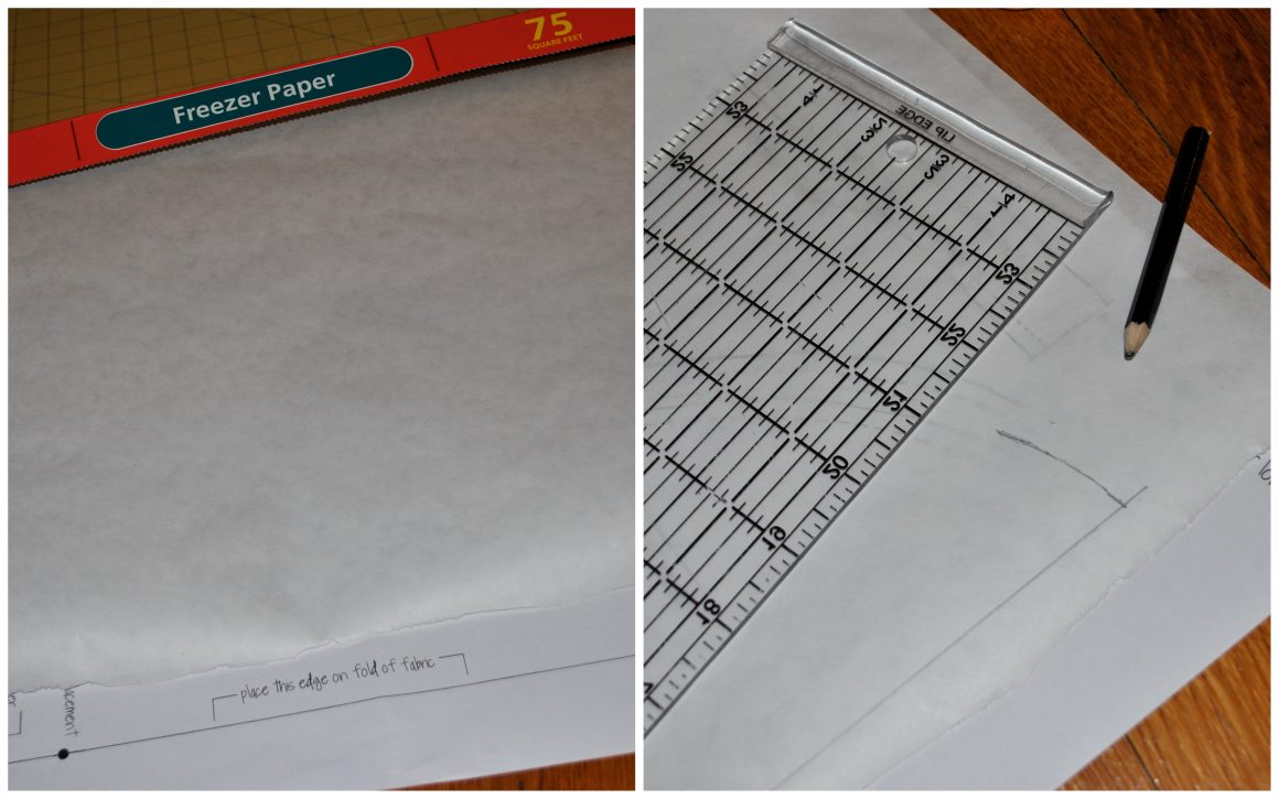 How to Transfer a Sewing Pattern to Fabric with Freezer Paper