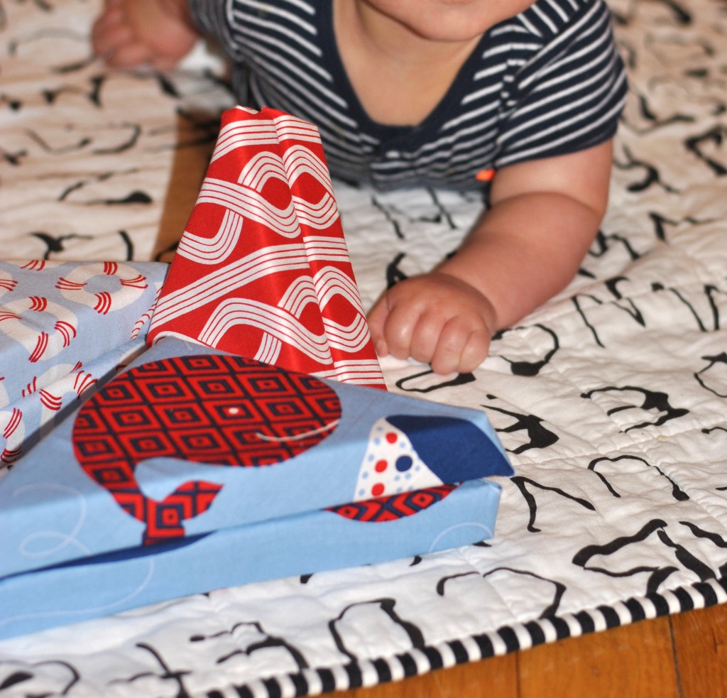 No-Sew Fabric Baby Blocks - Craftbuds