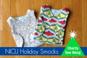 NICU Holiday Smocks: Charity Sew Along - Craftbuds