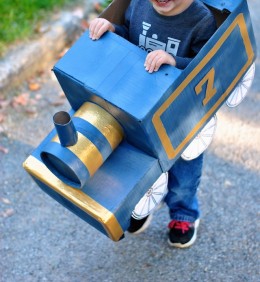 DIY Toddler Train Costume for Under $10 | Craft Buds