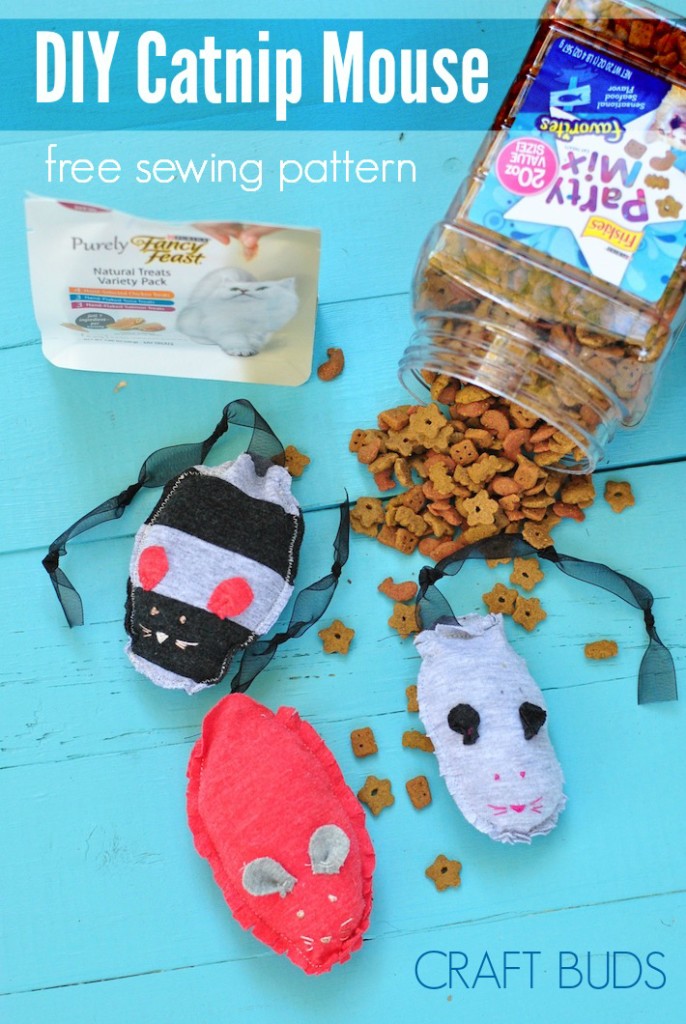 DIY Catnip Mouse: Free Cat Toy Pattern - Craftbuds