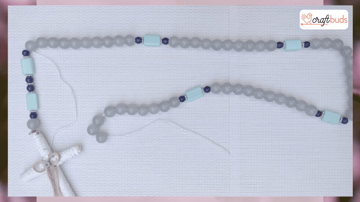 How to Make a Rosary with String and Beads - Craftbuds