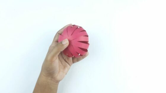 How to Make a Sphere out of Paper? Video & Photo Tutorial