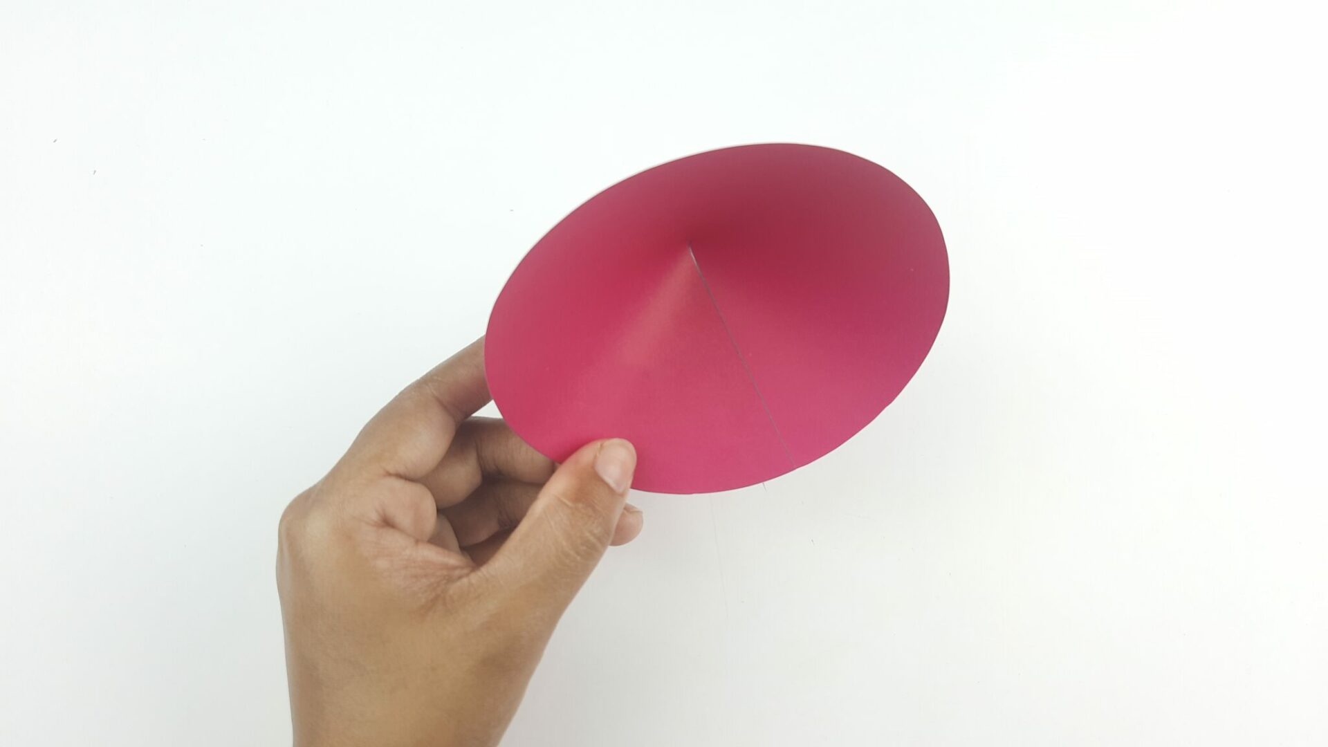How to Make a Cone Out of Paper - Photo & Video Tutorial - Craftbuds