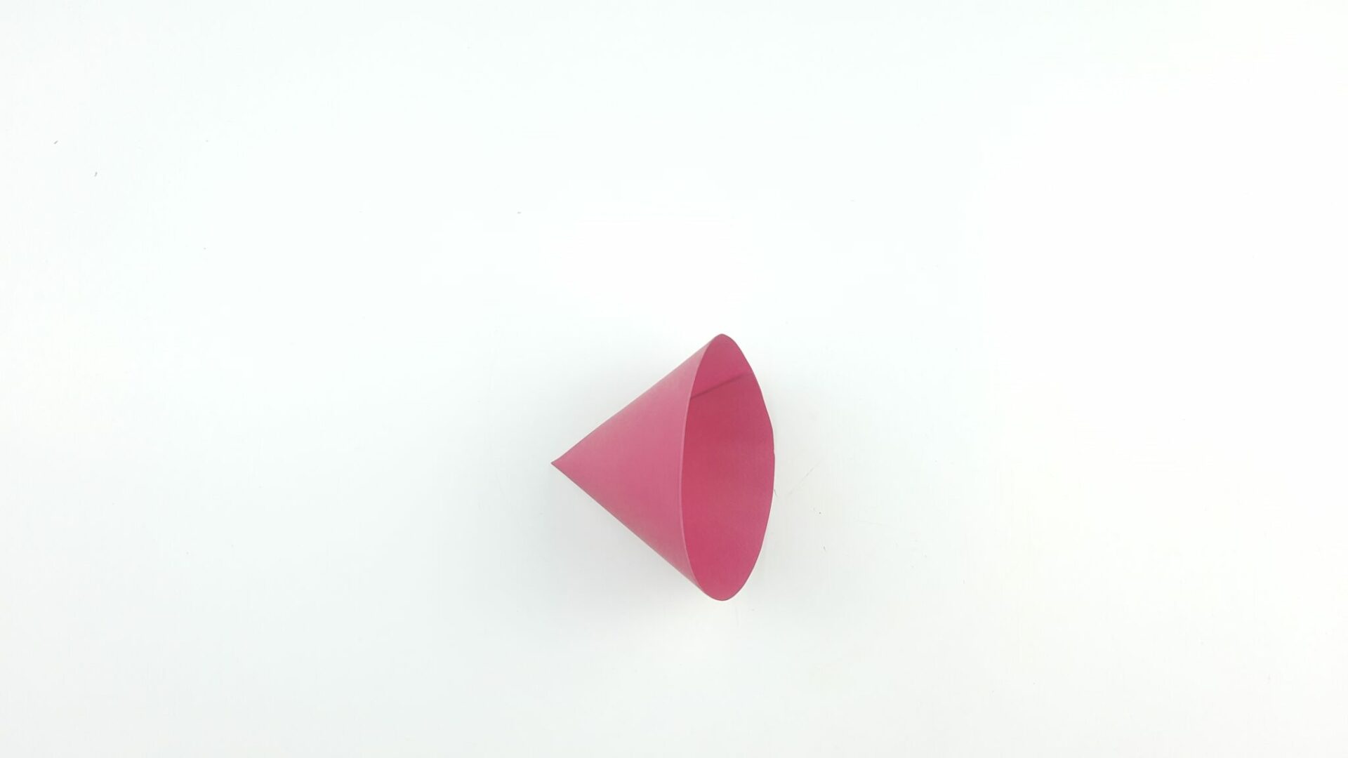 How to Make a Cone Out of Paper - Photo & Video Tutorial - Craftbuds