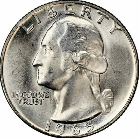 The 1965 Quarter Value, History, Mintage & Error List