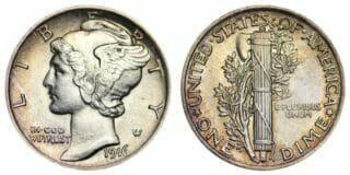 The Mercury Dime Value, History, Key Dates & Error List