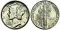 The Mercury Dime Value, History, Key Dates & Error List