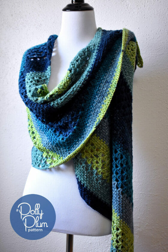 24 Free Crochet Shawl Patterns For Every Season - Craftbuds