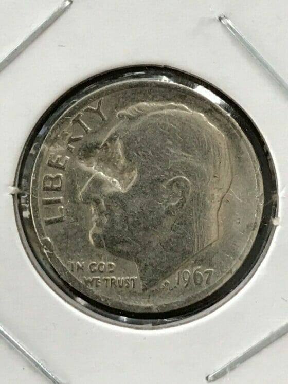 The 1967 Dime Value, History, Design & Error List