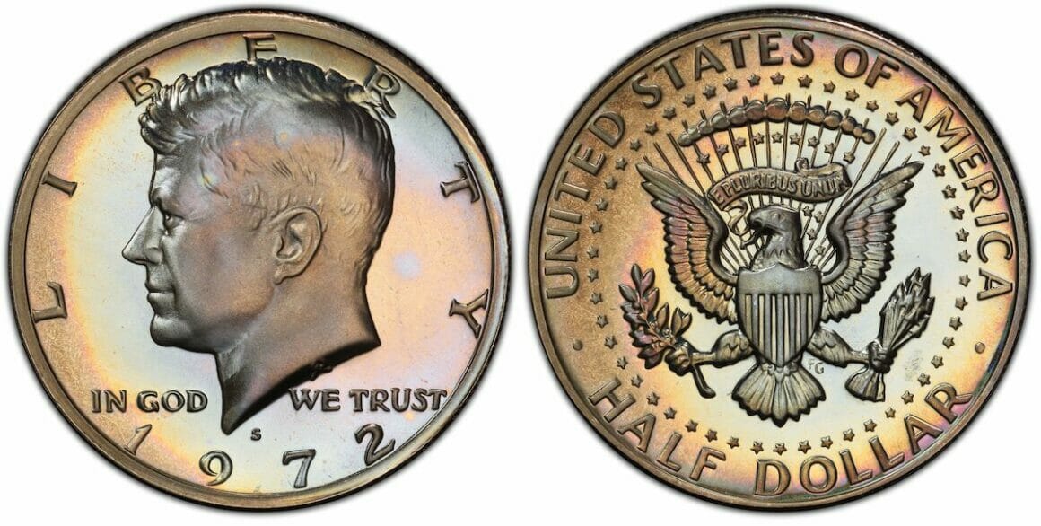 The 1972 Half Dollar Value History Error List Mintage