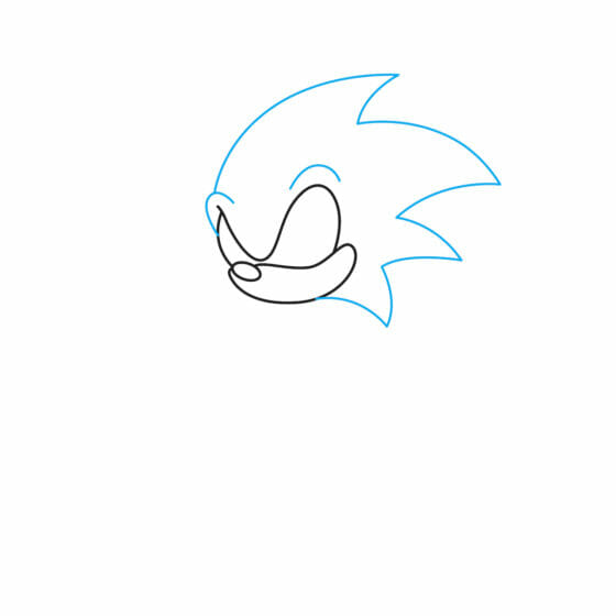 How to Draw Sonic - A Step-by-Step Video Tutorial