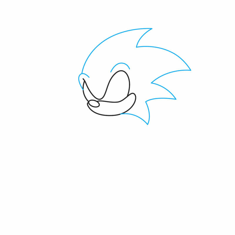 How to Draw Sonic - A Step-by-Step Video Tutorial