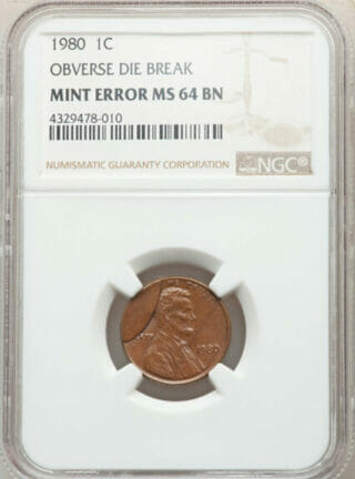 The 1980 Penny Value, Mintage, History, Design & Error List