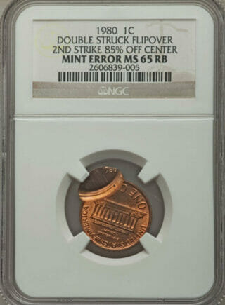 The 1980 Penny Value, Mintage, History, Design & Error List