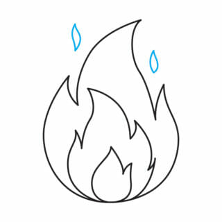 Learn How to Draw Fire With 2 Easy Step-by-Step Video Guides