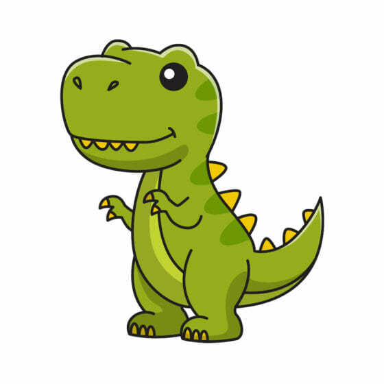 Learn How to Draw a Cute Dinosaur - Easy Step-by-Step Videos