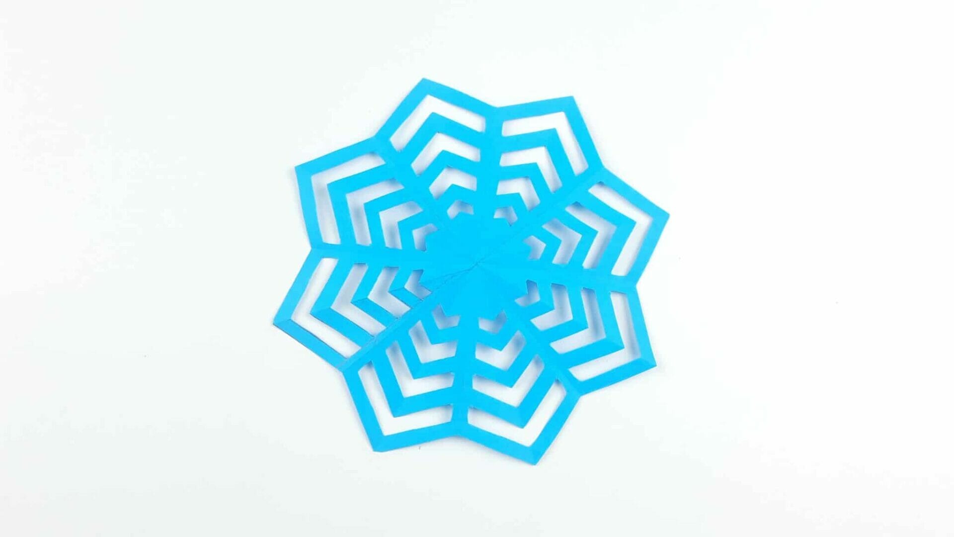 How to Draw an Easy Snowflake, Step-by-Step Video Tutorial