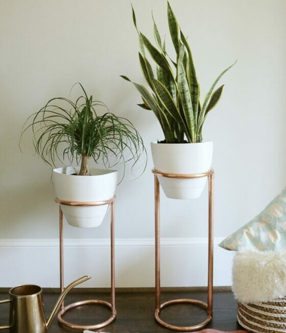 25 Free DIY Plant Stand Plans & Building Tutorials