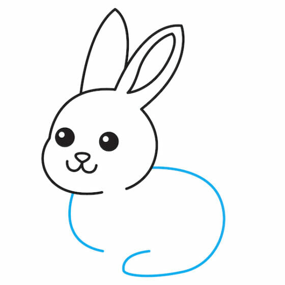 Learn How to Draw a Bunny Easy Step-by-Step Video Tutorial