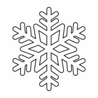 How to Draw an Easy Snowflake, Step-by-Step Video Tutorial