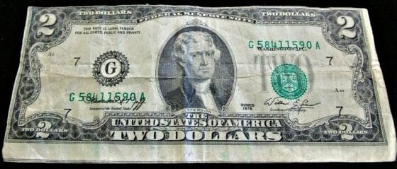 The 1976 2-Dollar Bill Value, Design, & Series - Craftbuds