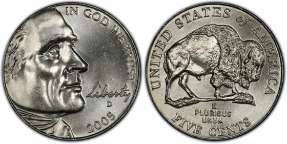 The 2005 Buffalo Nickel Value, Mintage, History & Error List