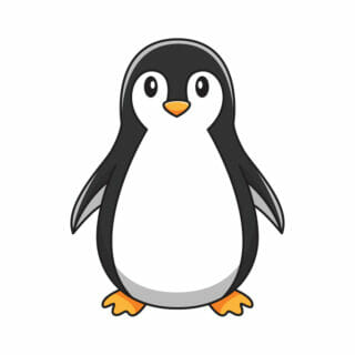How to Draw a Penguin For Kids & Beginners - Video Tutorial