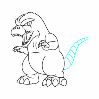 How to Draw Godzilla: A Video Tutorial for Kids & Beginners