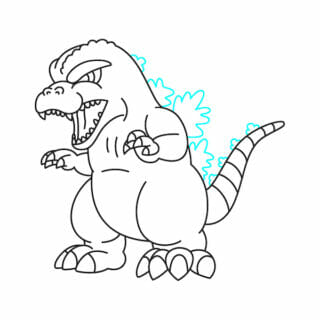 How to Draw Godzilla: A Video Tutorial for Kids & Beginners