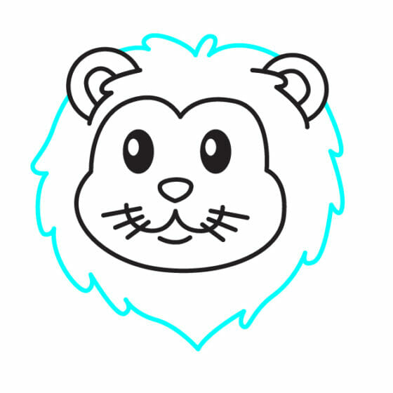 Learn How to Draw a Lion for Kids & Beginners - Video Guide