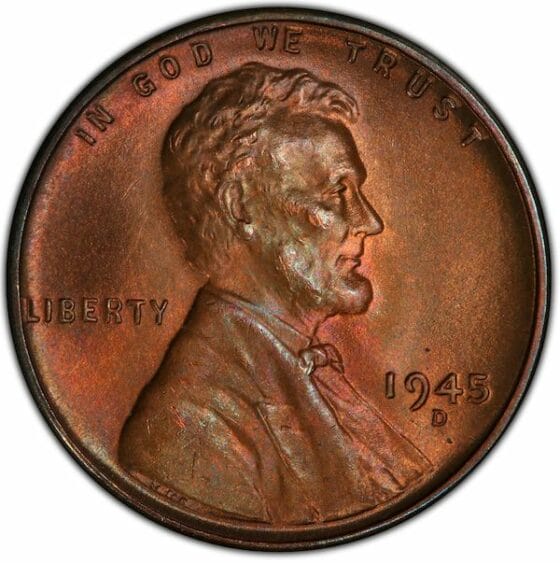 The 1945 Wheat Penny Value, Mintage History & Error List