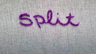 Split Stitch Embroidery & Variations: A Detailed Video Guide